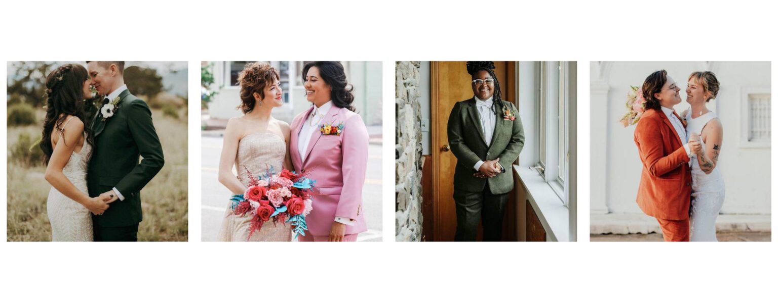 Wedding Suits & Tuxedos For LGBTQ+ Women