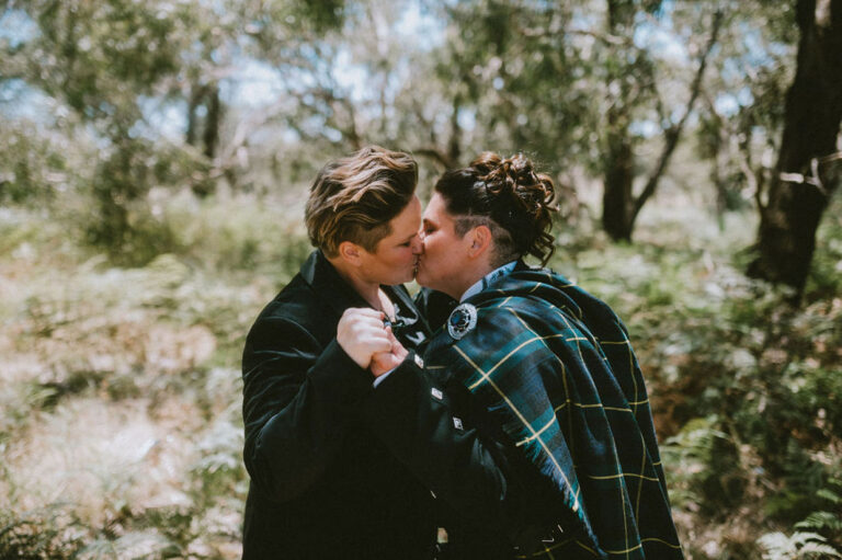 An Intimate Scottish Wedding at a Family Farm - Lesbian Wedding