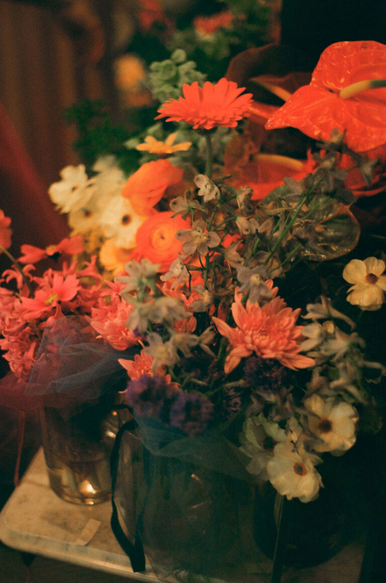 A Creative Colorful Wedding Shot on Film - Unique Wedding at Outdoor ...