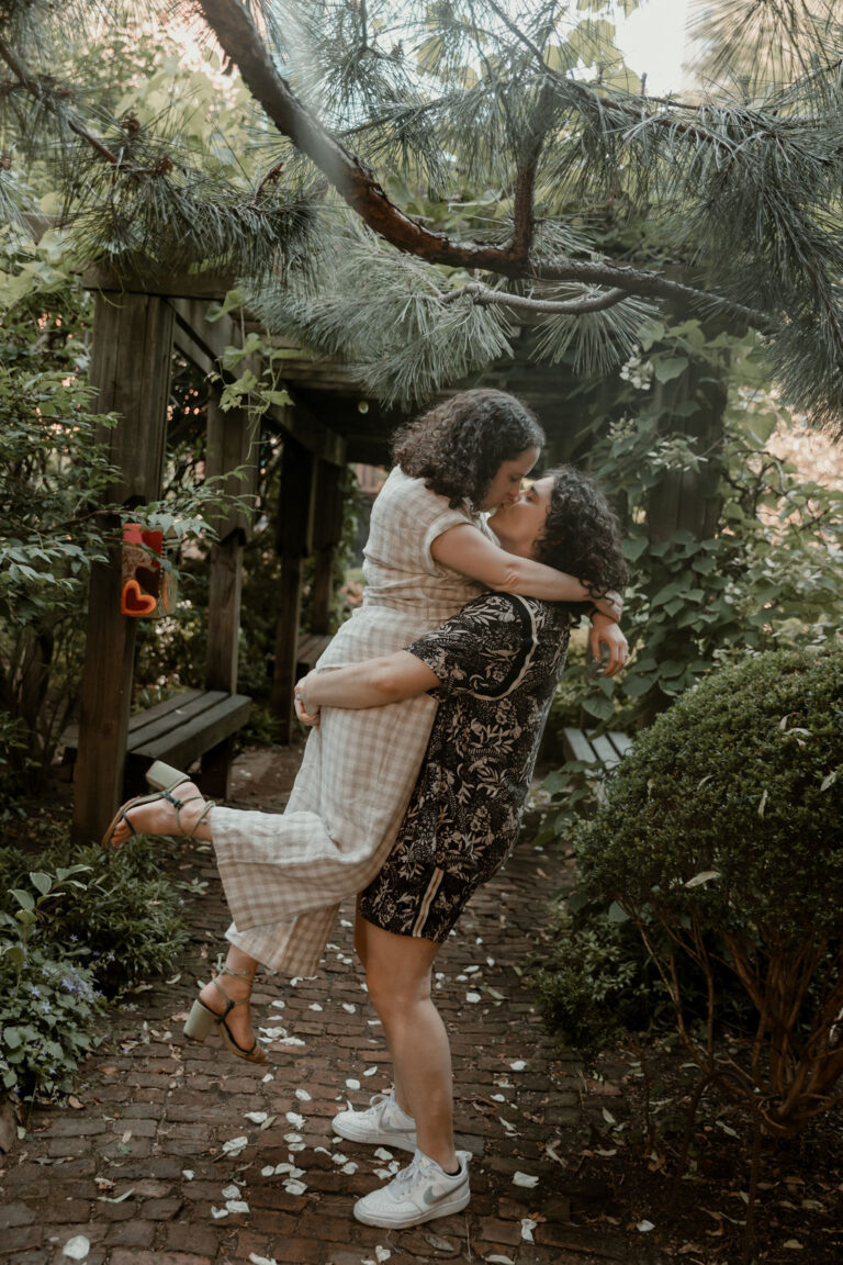 Rachel & Sam – Two Perfect Park Proposals - Dancing With Her