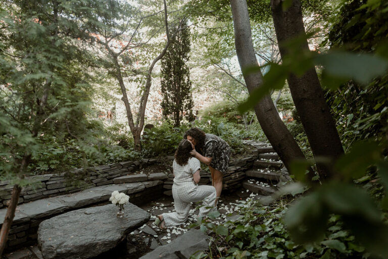 Rachel & Sam – Two Perfect Park Proposals - Dancing With Her