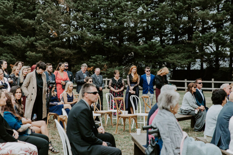 Emily & Riley – A Backyard, Country Style Wedding