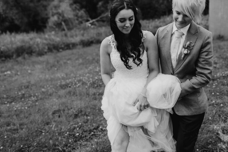 Emily & Riley – A Backyard, Country Style Wedding