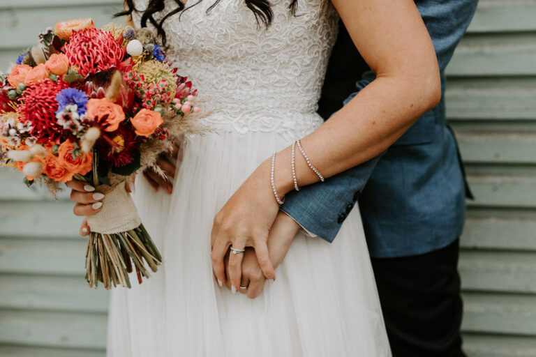 Emily & Riley – A Backyard, Country Style Wedding