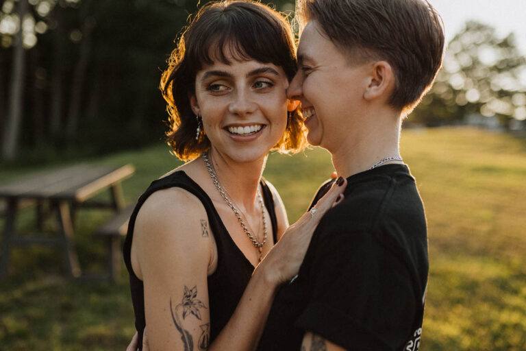 Finding Queer Love at Work - Emily & Shannon - Nonbinary Couple