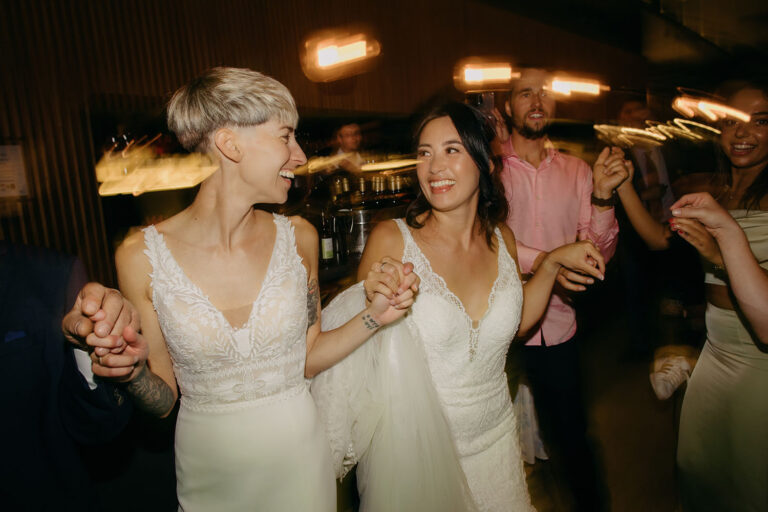 A Modern Queer Chinese Wedding with a Lion Dance