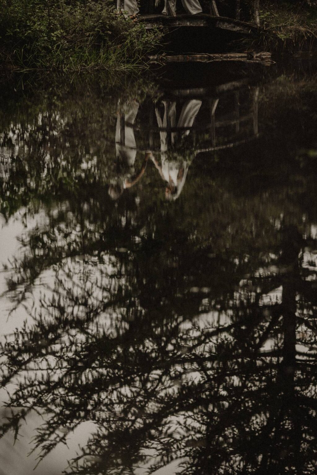 Intimate Woodland Wedding at Hesleyside Huts with Personal Touches