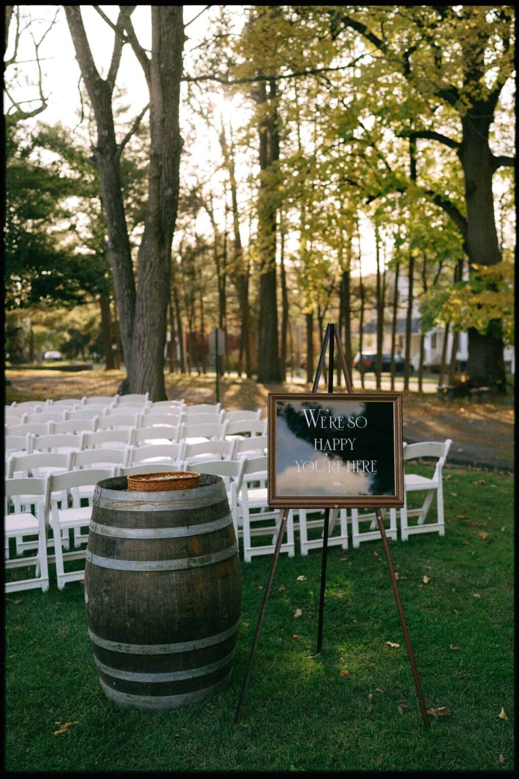 Cozy Fall Wedding at Brotherhood Winery with Personalized Details