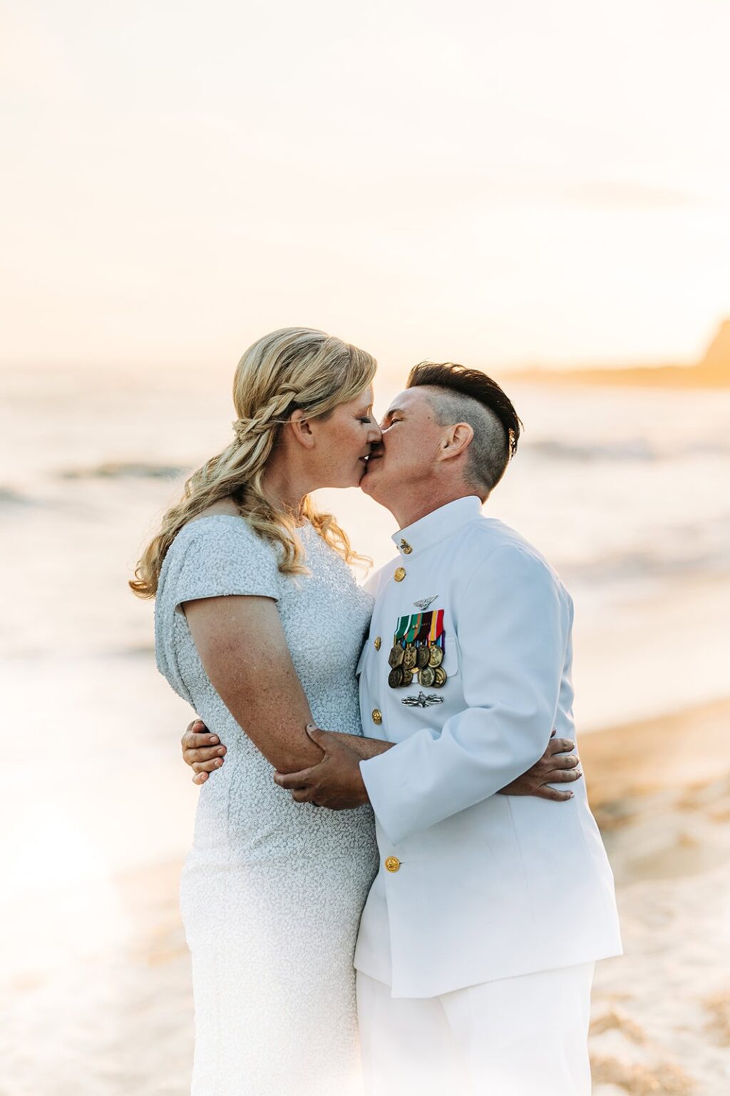 Camp Pendleton Military Wedding with Drag Shows, Pets, and Pure Queer Joy