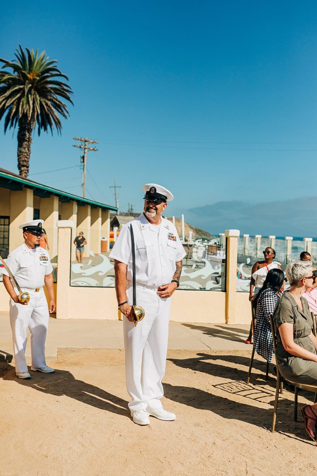 Camp Pendleton Military Wedding with Drag Shows, Pets, and Pure Queer Joy