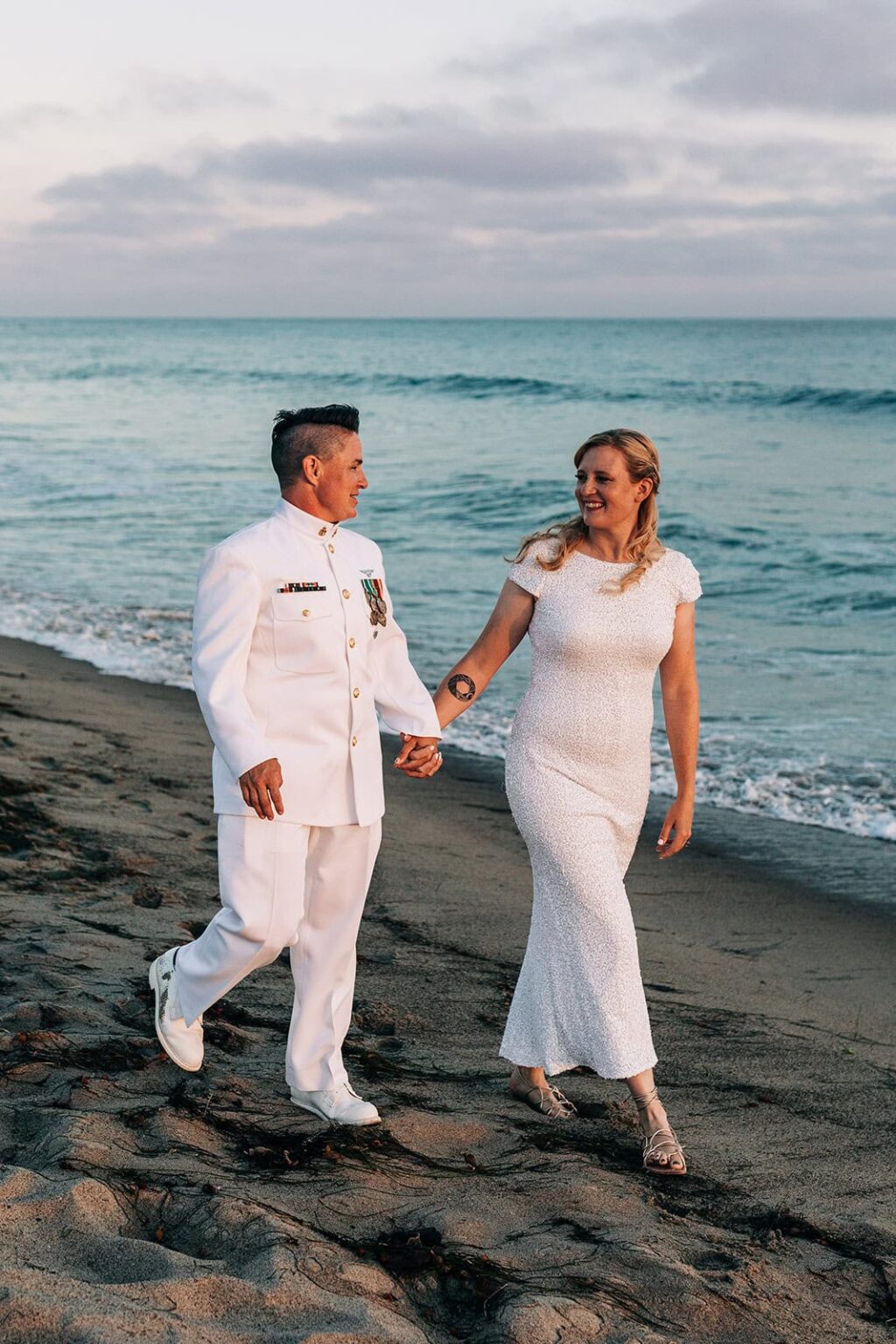 Camp Pendleton Military Wedding with Drag Shows, Pets, and Pure Queer Joy