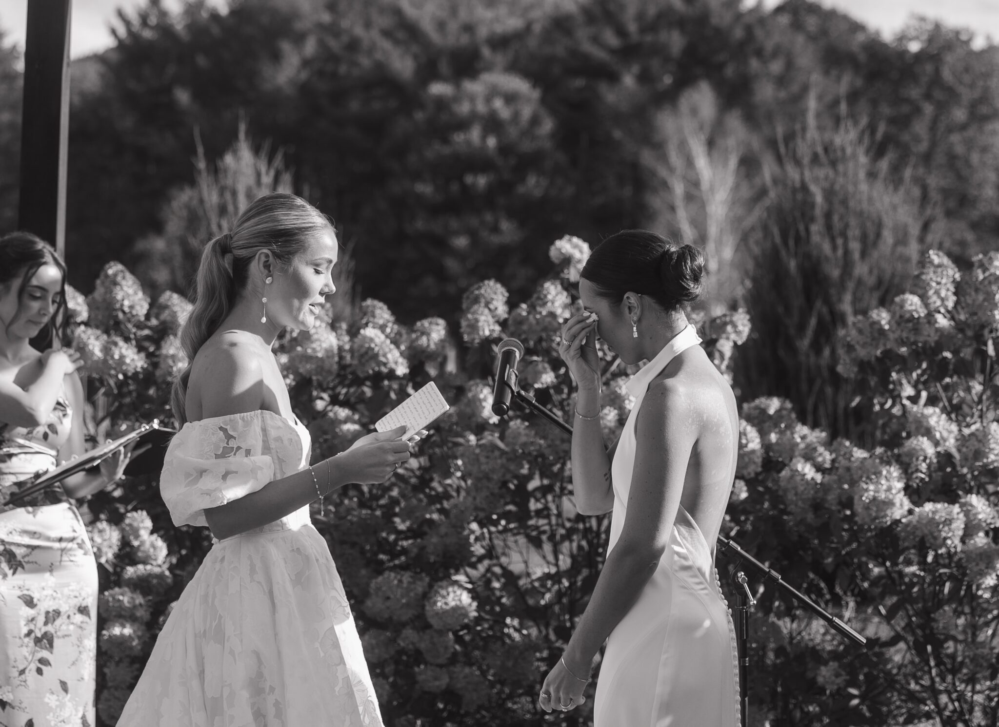 Upstate New York Wedding with Florals and Candlelit Reception