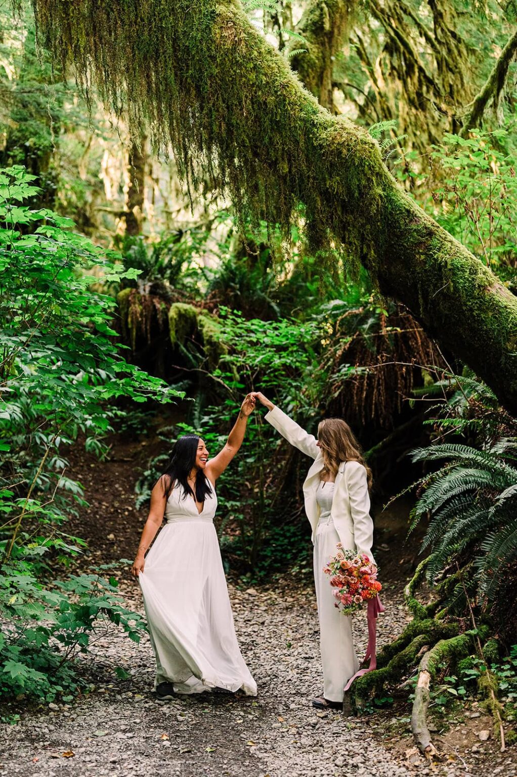A Forest-to-Beach Elopement in Olympic National Park