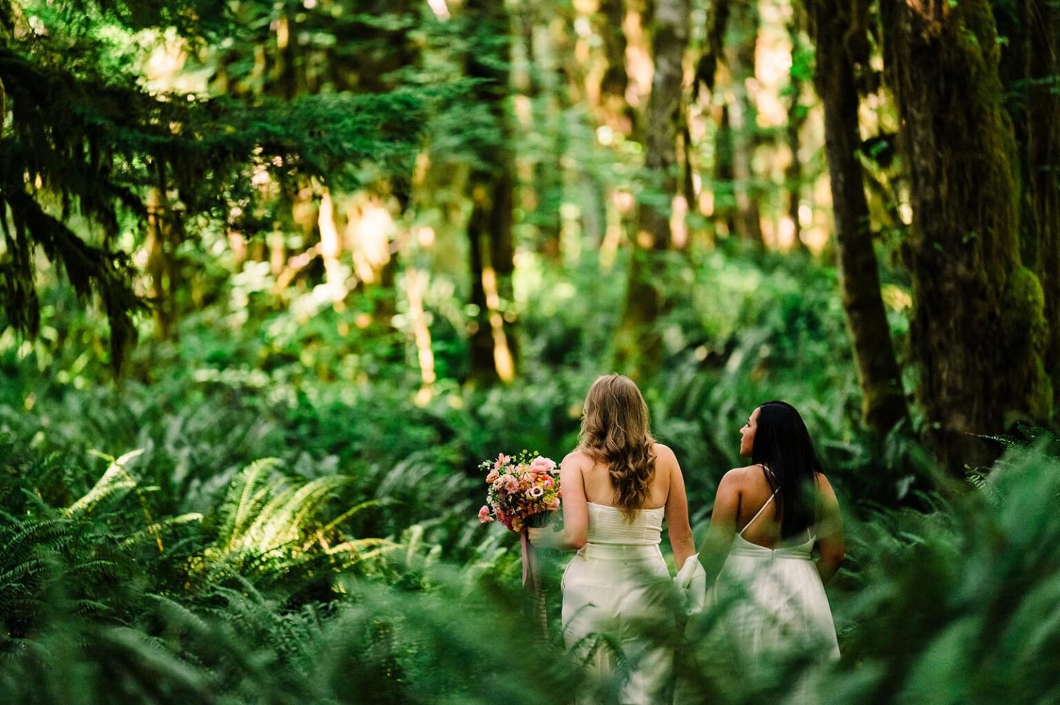 A Forest-to-Beach Elopement in Olympic National Park
