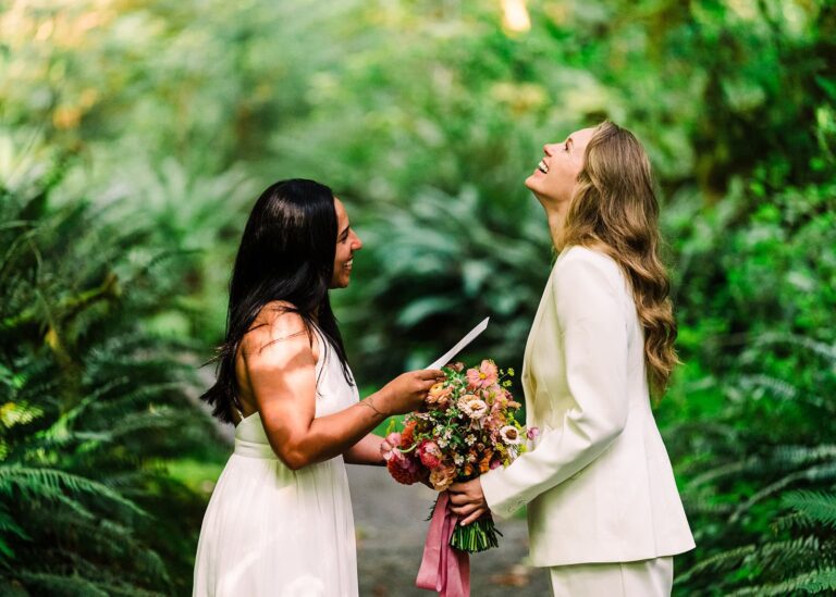 A Forest-to-Beach Elopement in Olympic National Park