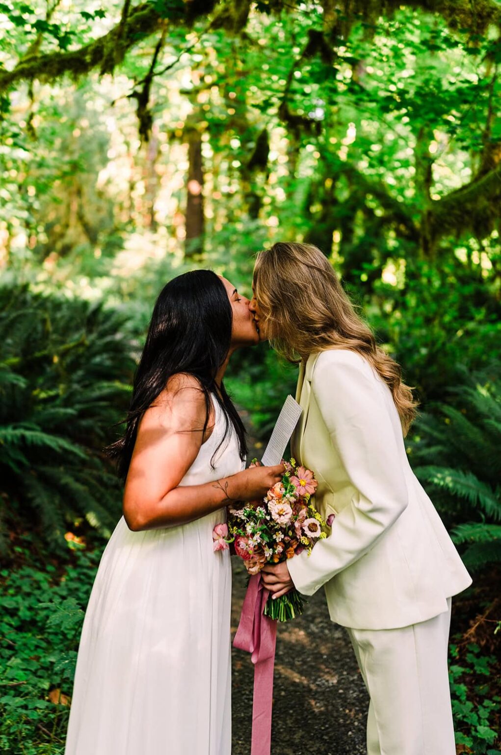 A Forest-to-Beach Elopement in Olympic National Park