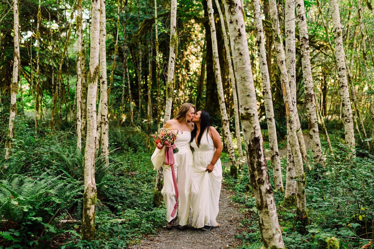 A Forest-to-Beach Elopement in Olympic National Park