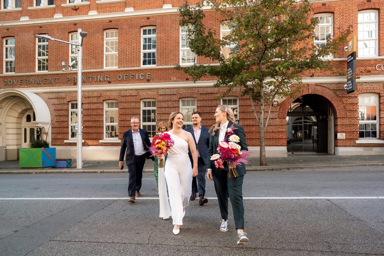 A Colorful Disco Wedding at Vin and Flower in Perth