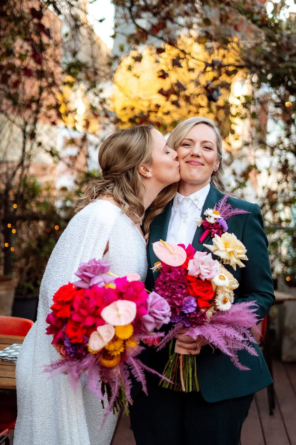 A Colorful Disco Wedding at Vin and Flower in Perth