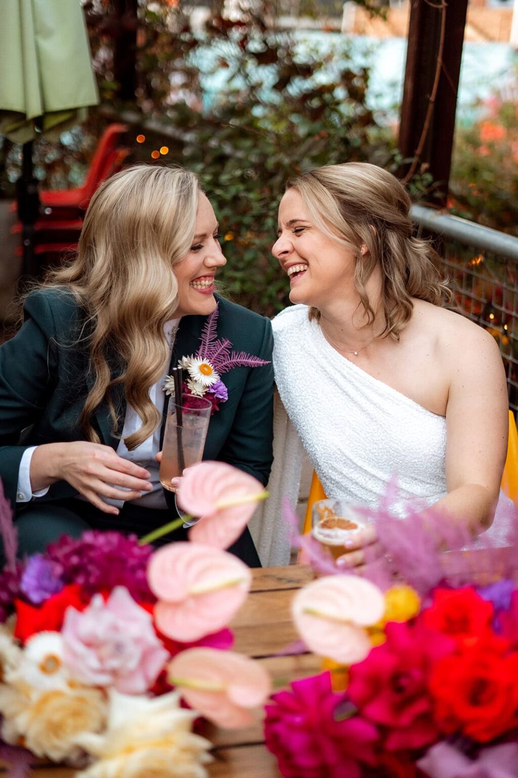 A Colorful Disco Wedding at Vin and Flower in Perth