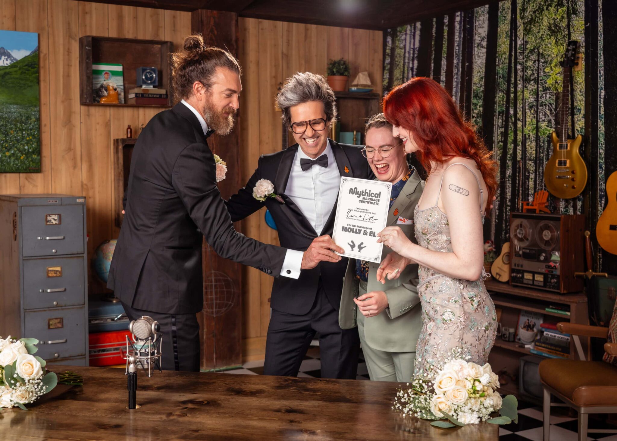 A Queer Good Mythical Morning Wedding with Rhett and Link