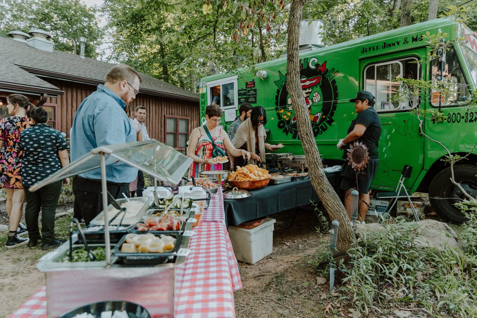Queer Camp Hidden Valley Wedding with Tubing and Tacos