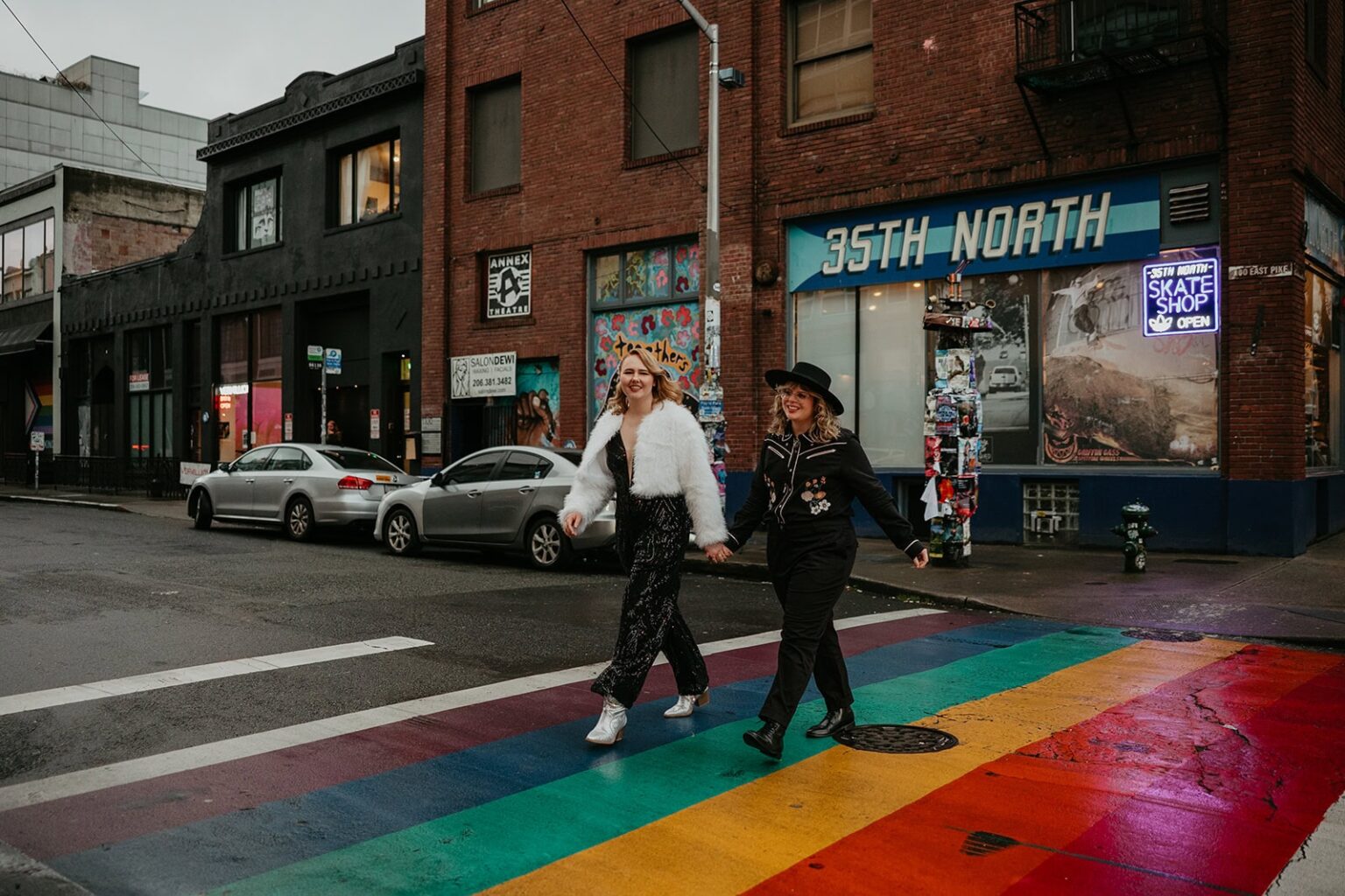 From Vows to Churros at This Queer Seattle Wedding