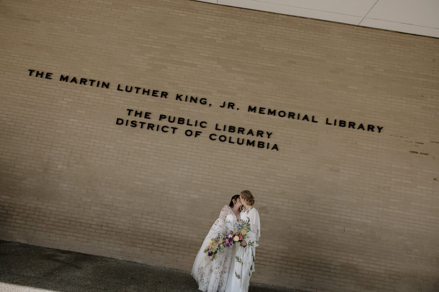 Sneakers and Rooftop Vows at the Martin Luther King Jr. Library