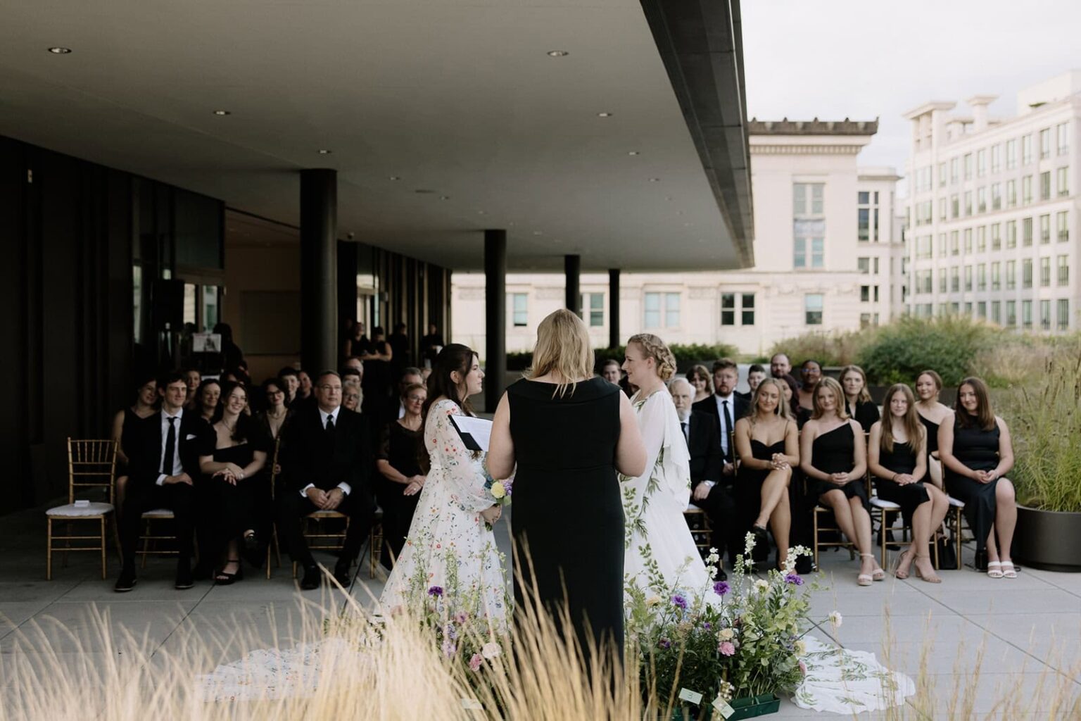 Sneakers and Rooftop Vows at the Martin Luther King Jr. Library